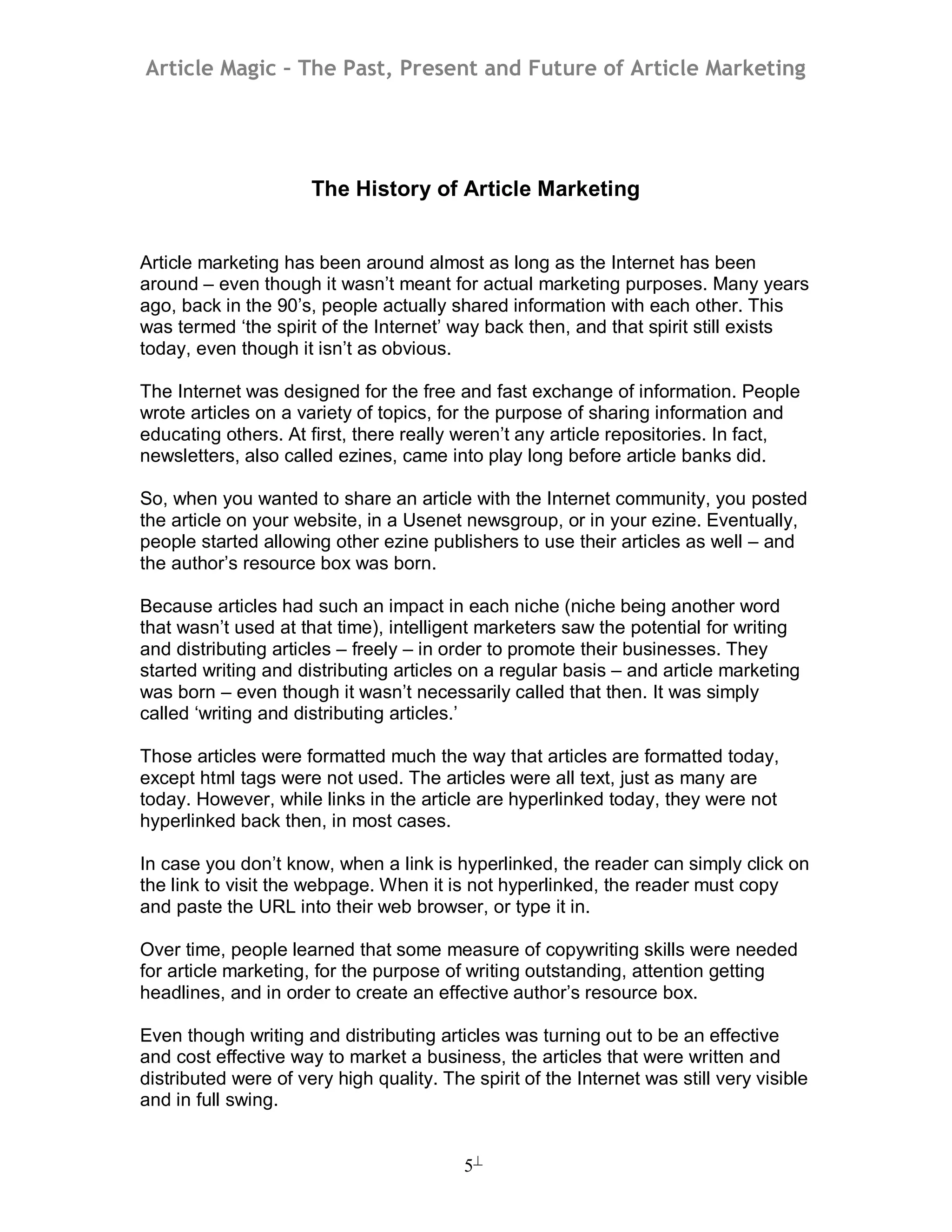 Article magic | PDF