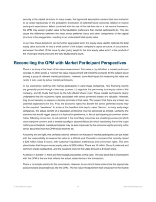 Mercer Capital | A Layperson's Guide to the Option Pricing Model | PDF