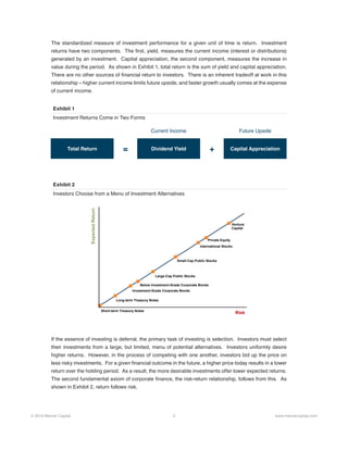 Mercer Capital | Valuation Insight | Corporate Finance in 30 Minutes | PDF