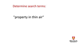 Article Considered in Articles Using AustLII | PPSX