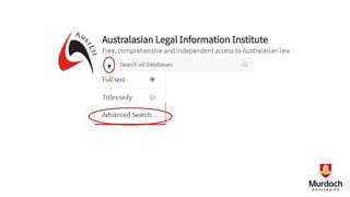 Article Considered in Articles Using AustLII | PPSX