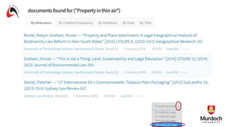 Article Considered in Articles Using AustLII | PPSX
