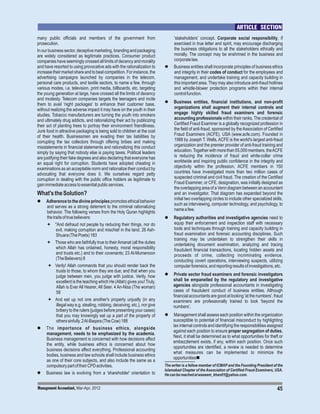 Article on fraud triangle | PDF