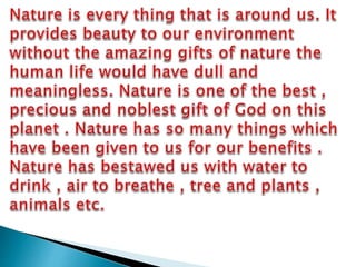 Article On Nature.pptx