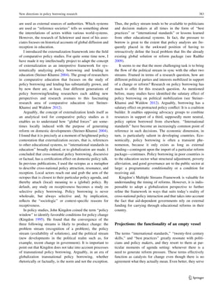 Article on policy borrowing 2 | PDF