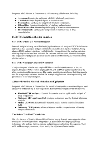 Article on Positive Material Identification | Integrated NDE Solution.pdf