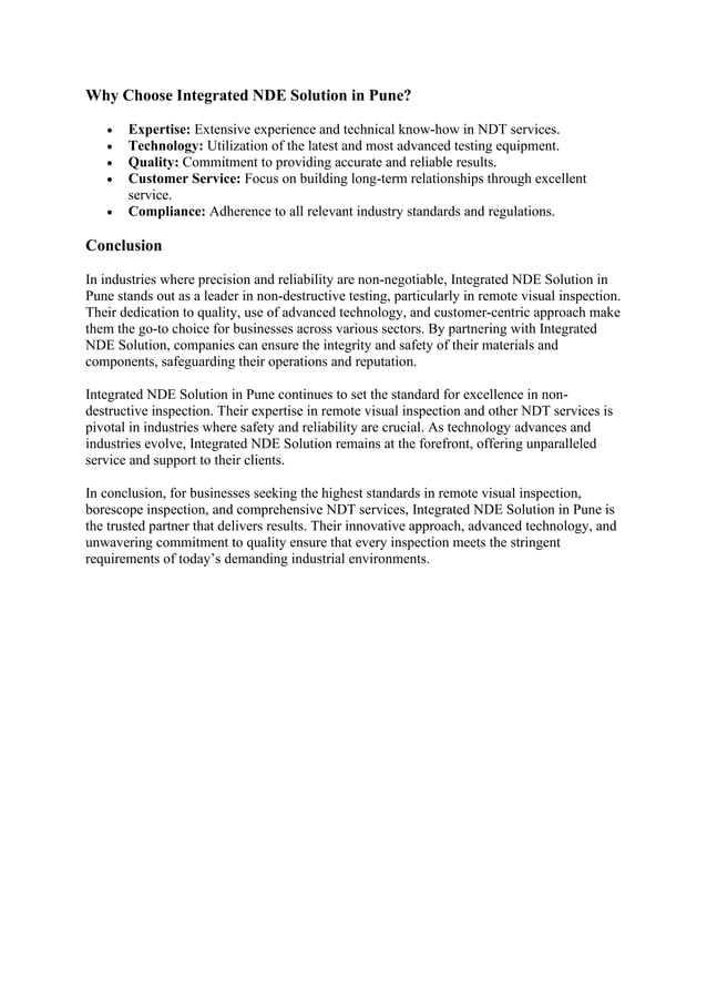 Article on Remote Visual Inspection | Integrated NDE Solution.pdf