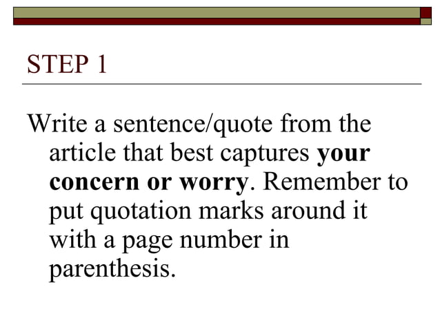 Article paragraph (1) | PPT