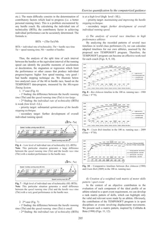 Exercise quantification in physical training by the computerized guidance of running tempos | PDF