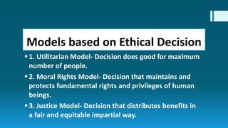 Ethics & Importance | PPT