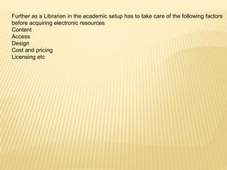 collection development ppt | PPTX