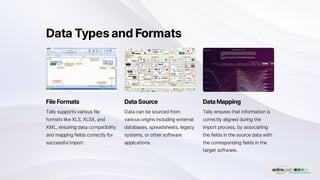 Tally Prime 4.0 - Data Import Now Made Easy | PDF | Databases | Computer Software and Applications