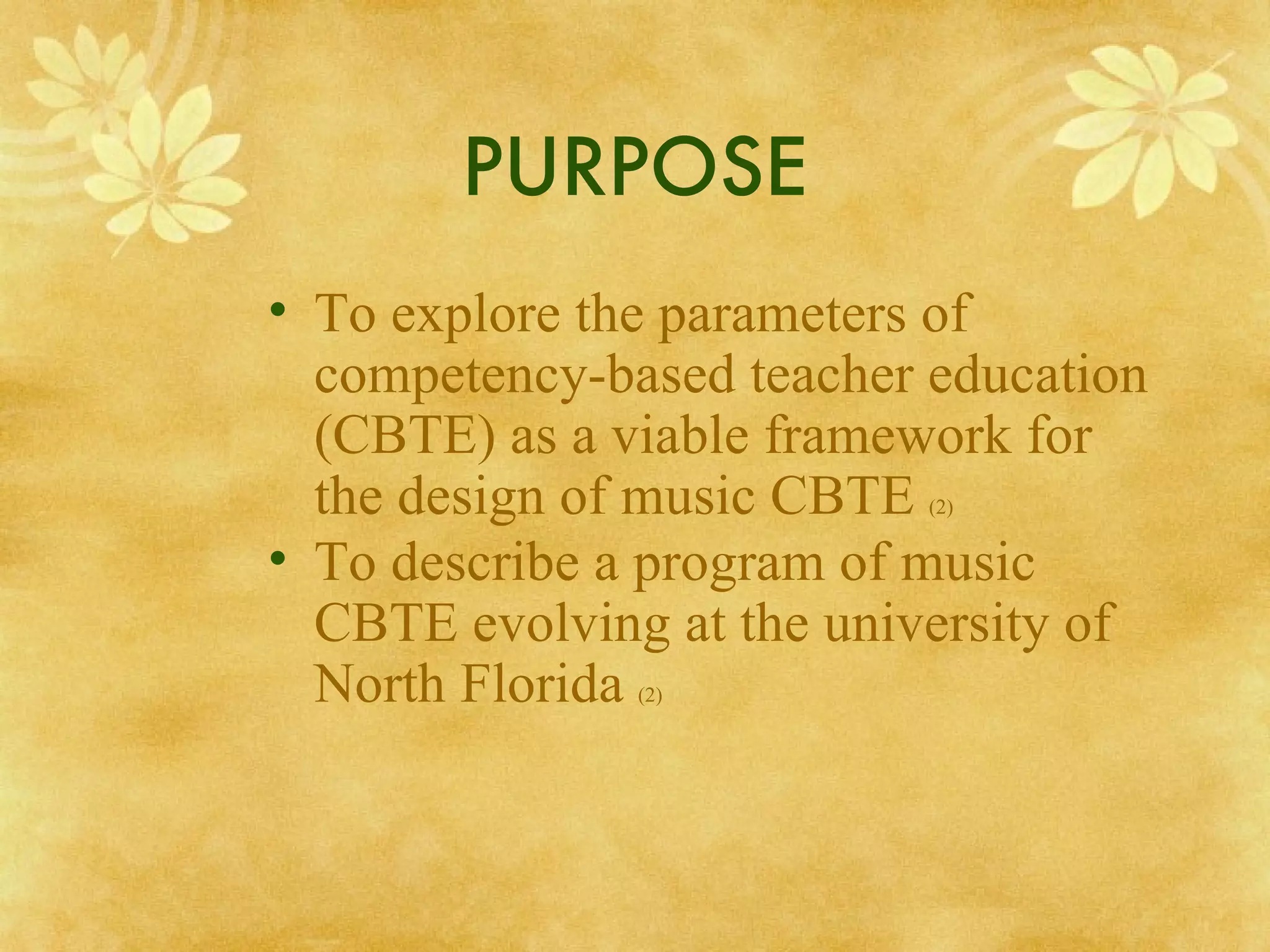 Competency Based Teacher Education | PPT