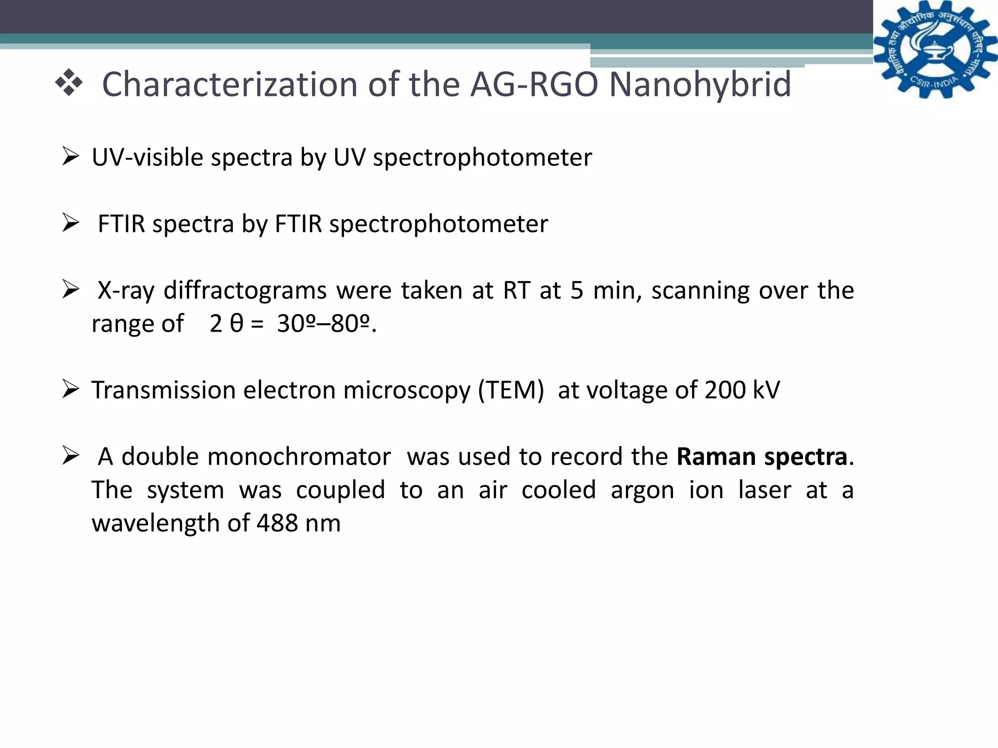 RSC Adv. Article presentation | PPTX