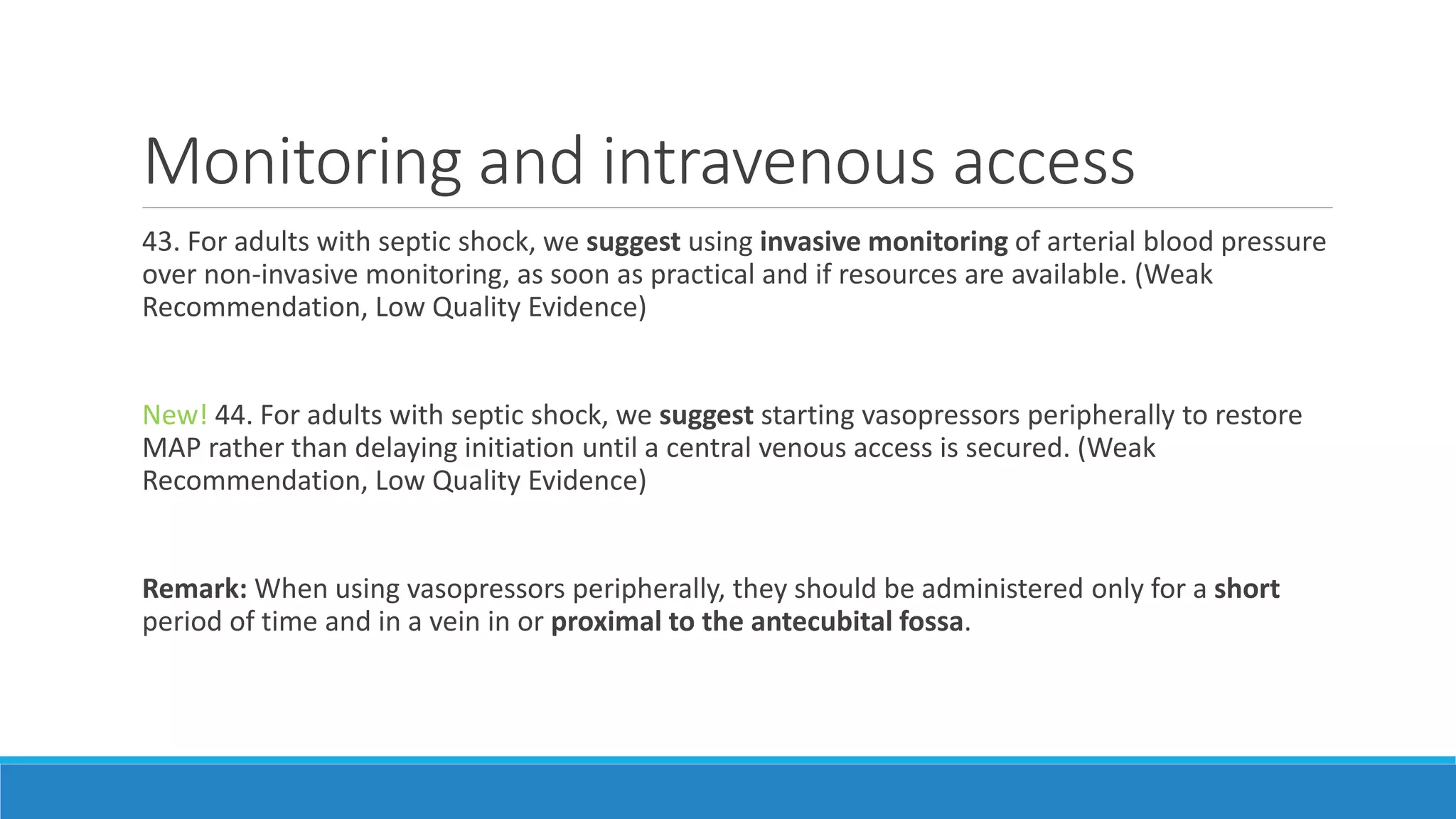 Article presentation / Surviving sepsis campaign: international ...
