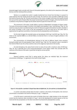 Article Raoui, rjpbcs 9(2), 1100 1110, 2018 | PDF | Geography | Science