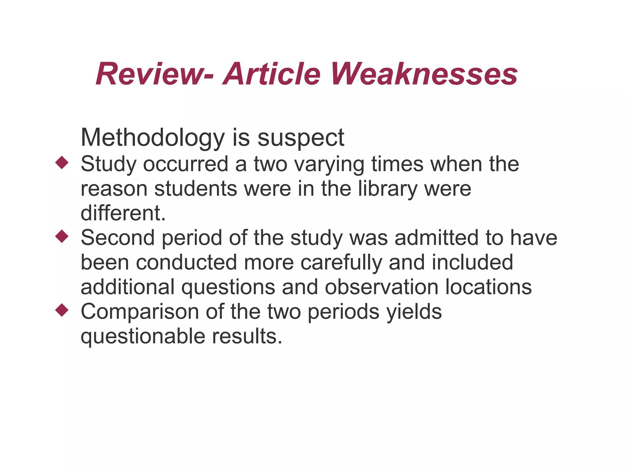 Article Review Presentation | PPT