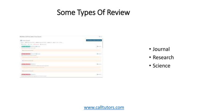 Article review help | PPT