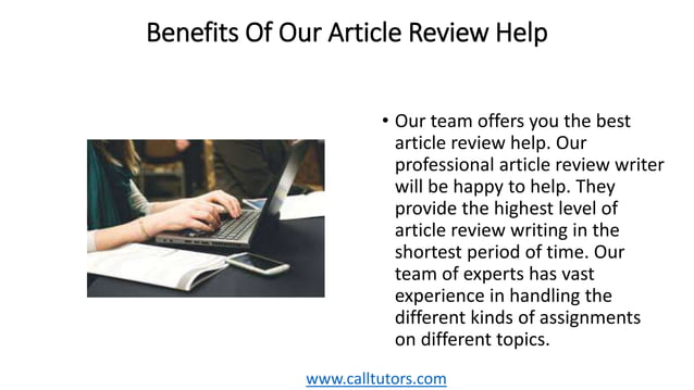 Article review help | PPT