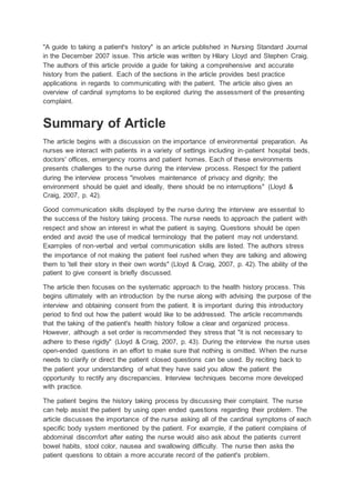 Journal Article Example