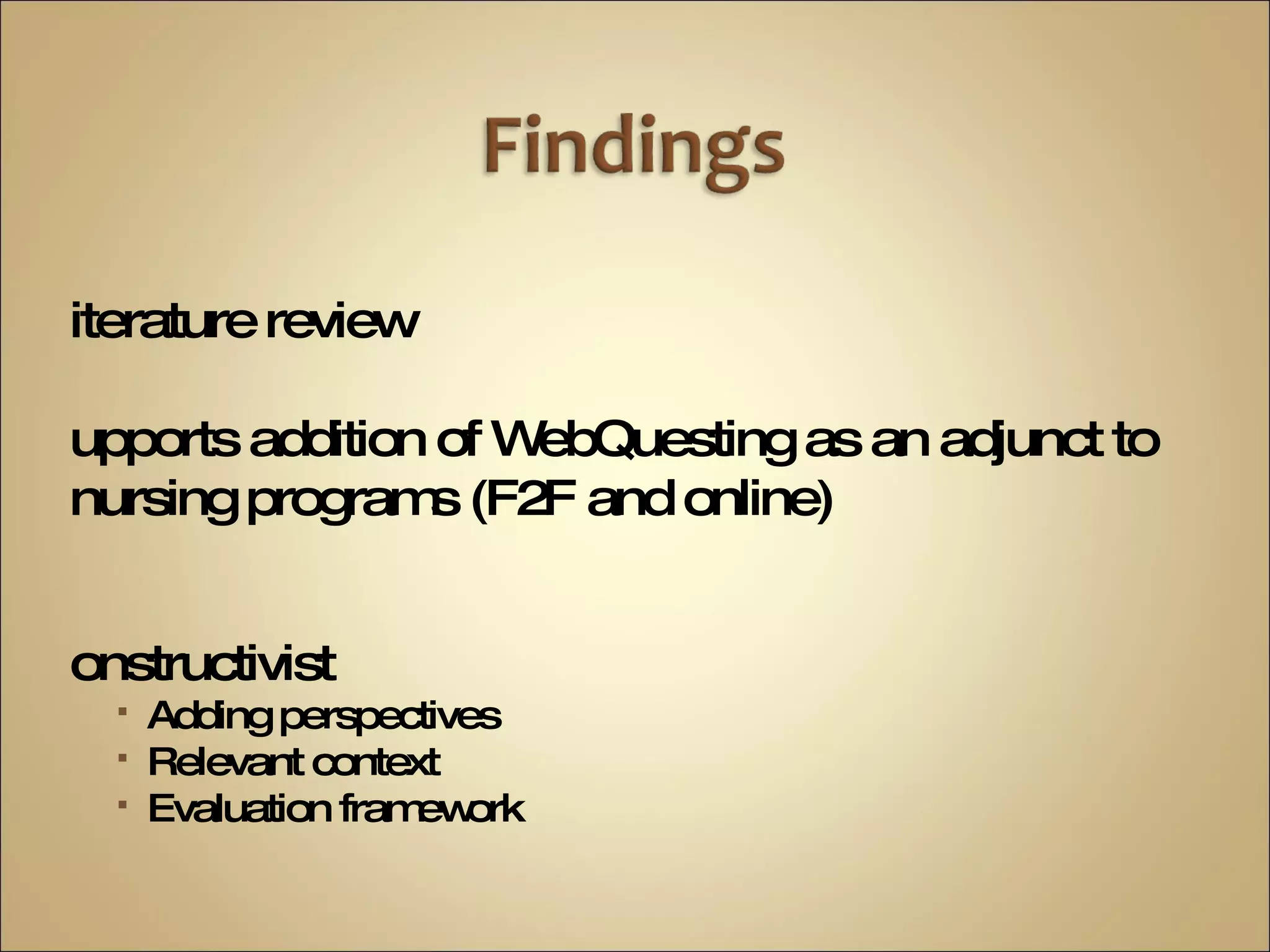 Article Review Webquests | PPT
