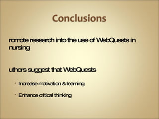 Article Review Webquests | PPT