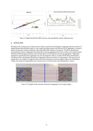 Article rilem 2012_ino_mtq_pavemetrics | PDF | Cameras and Camcorders | Consumer Electronics