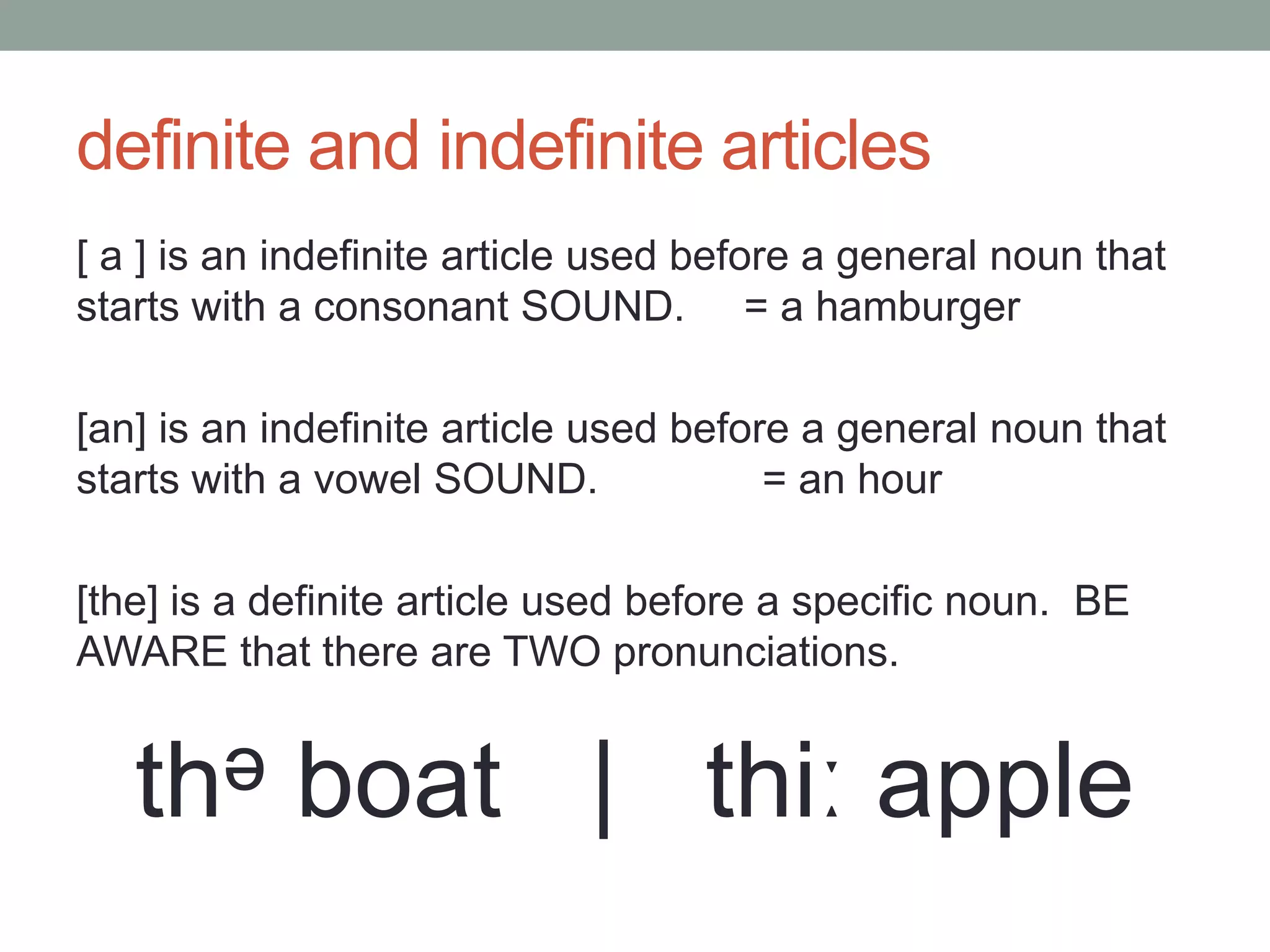 Articles and counters | PPT