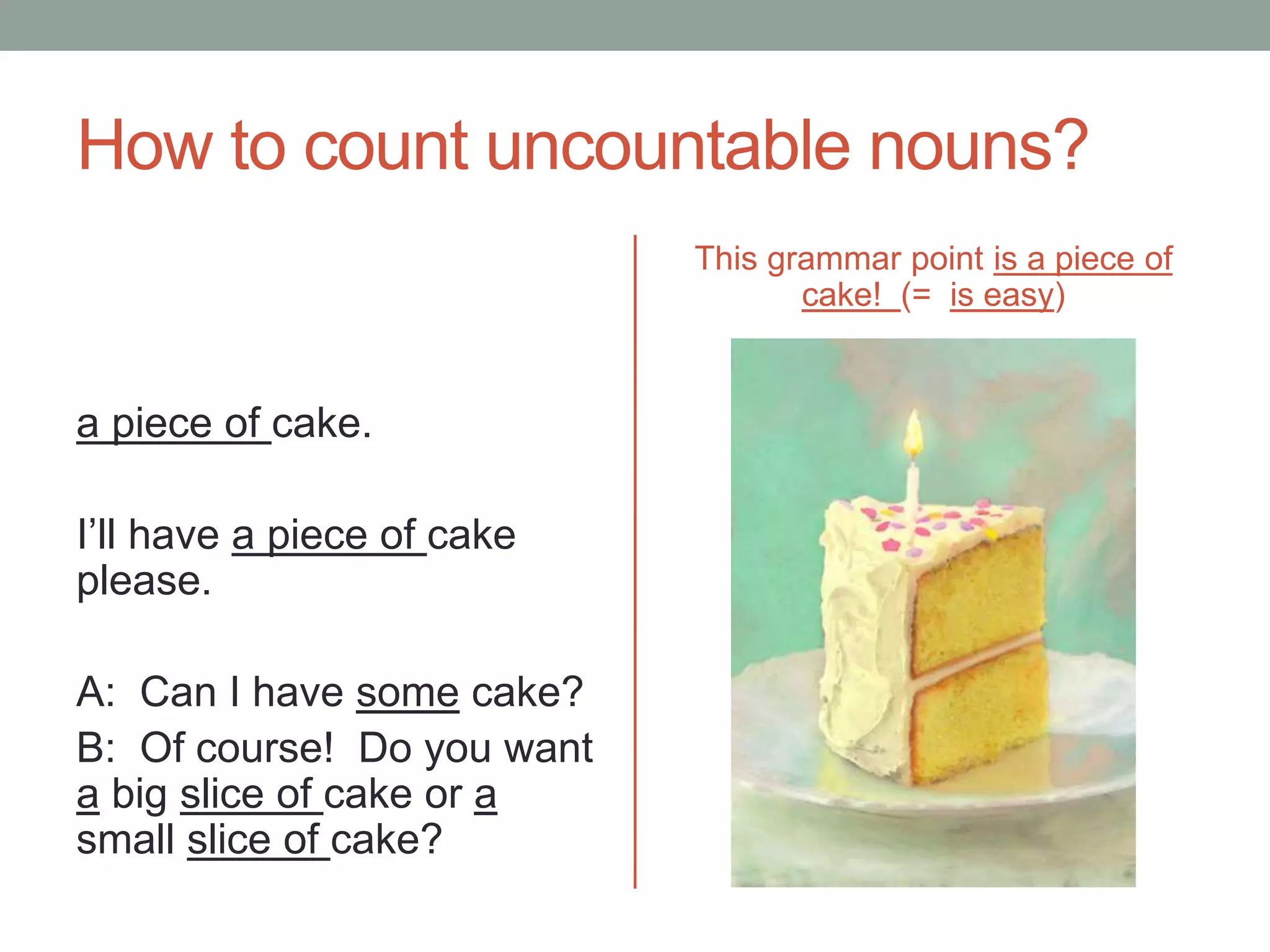 Articles and counters | PPT
