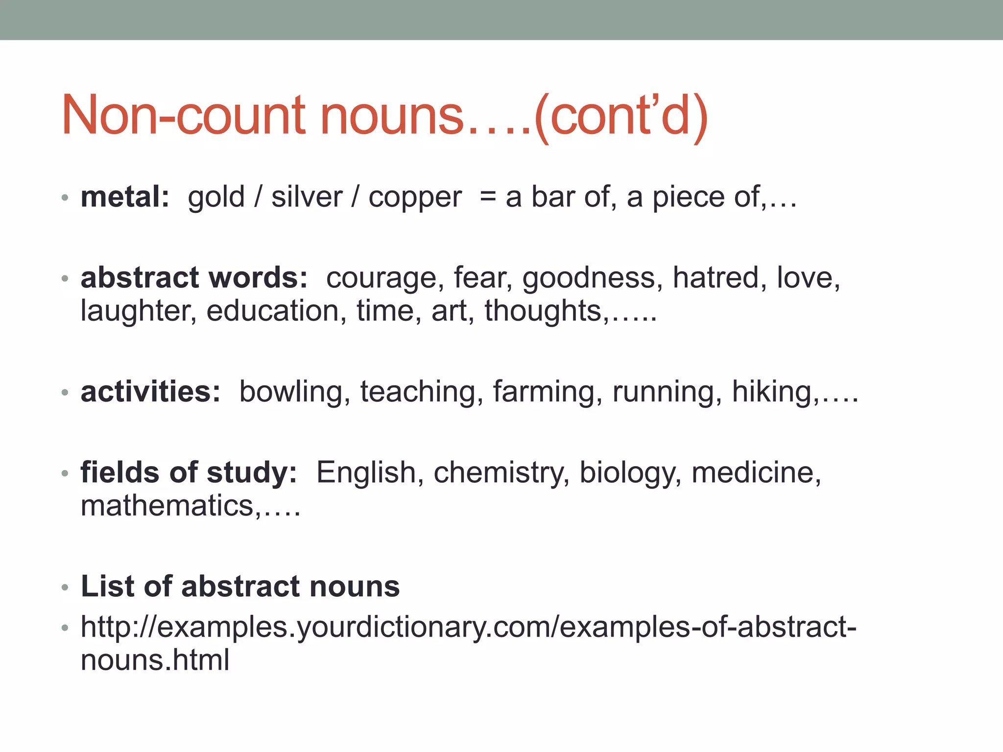 Articles and counters | PPT