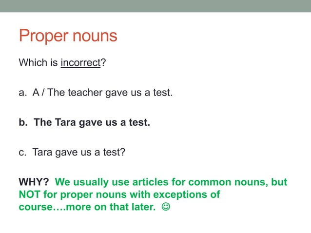 Articles and counters | PPT