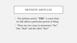 Articles | PPT