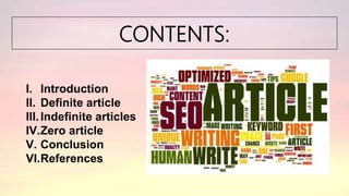 Articles 2 | PPT | Free Download