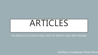 Articles | PPTX