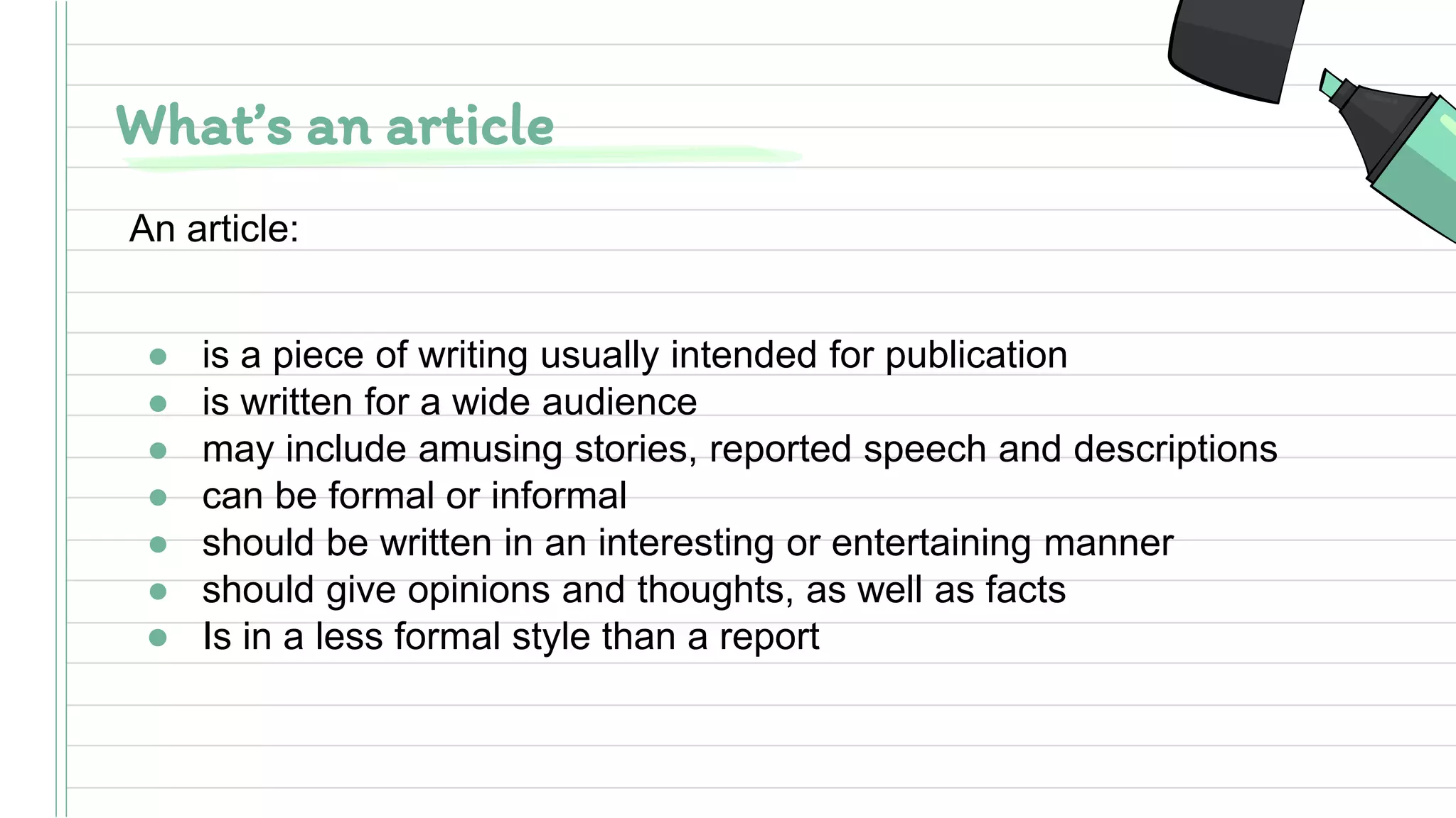 Articles | PPTX
