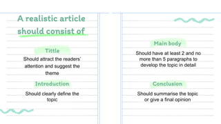 Articles | PPTX