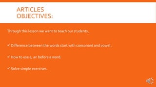 Articles | PPT