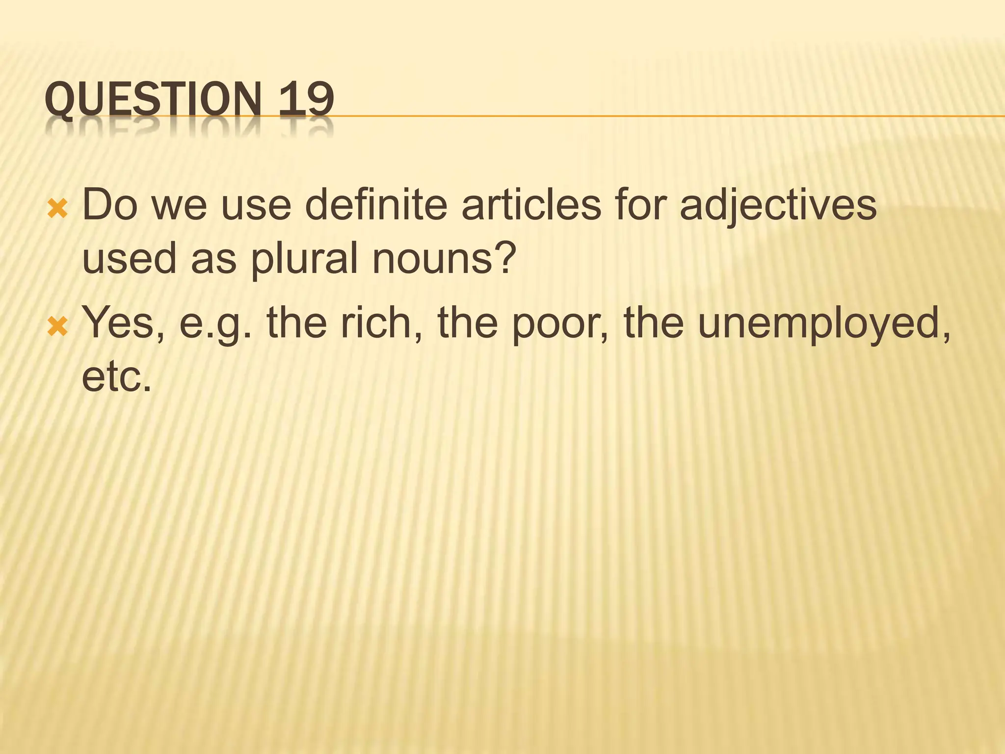 articles.definite abd indefinite articles in English | PPT