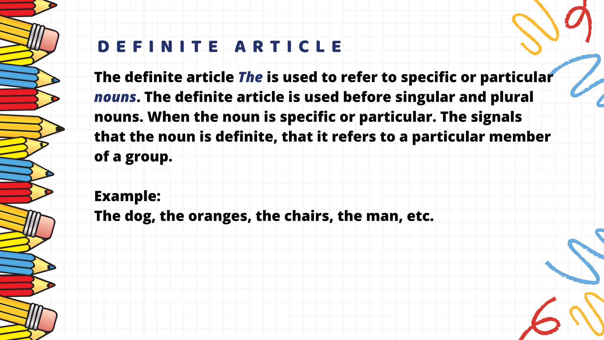 INDEFINITE AND INDEFINITE ARTICLES WITH ANSWERS | PPT