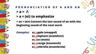 INDEFINITE AND INDEFINITE ARTICLES WITH ANSWERS | PDF