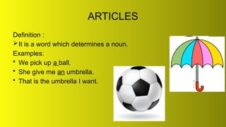 English grammar topic for class 60ARTICLES.pptx