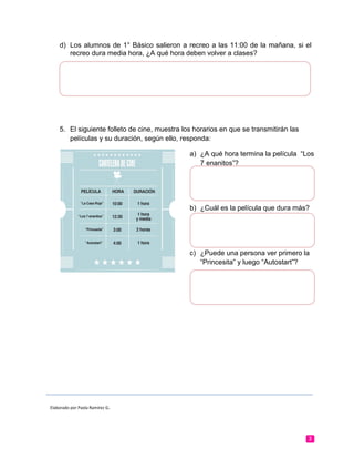 La hora | PDF