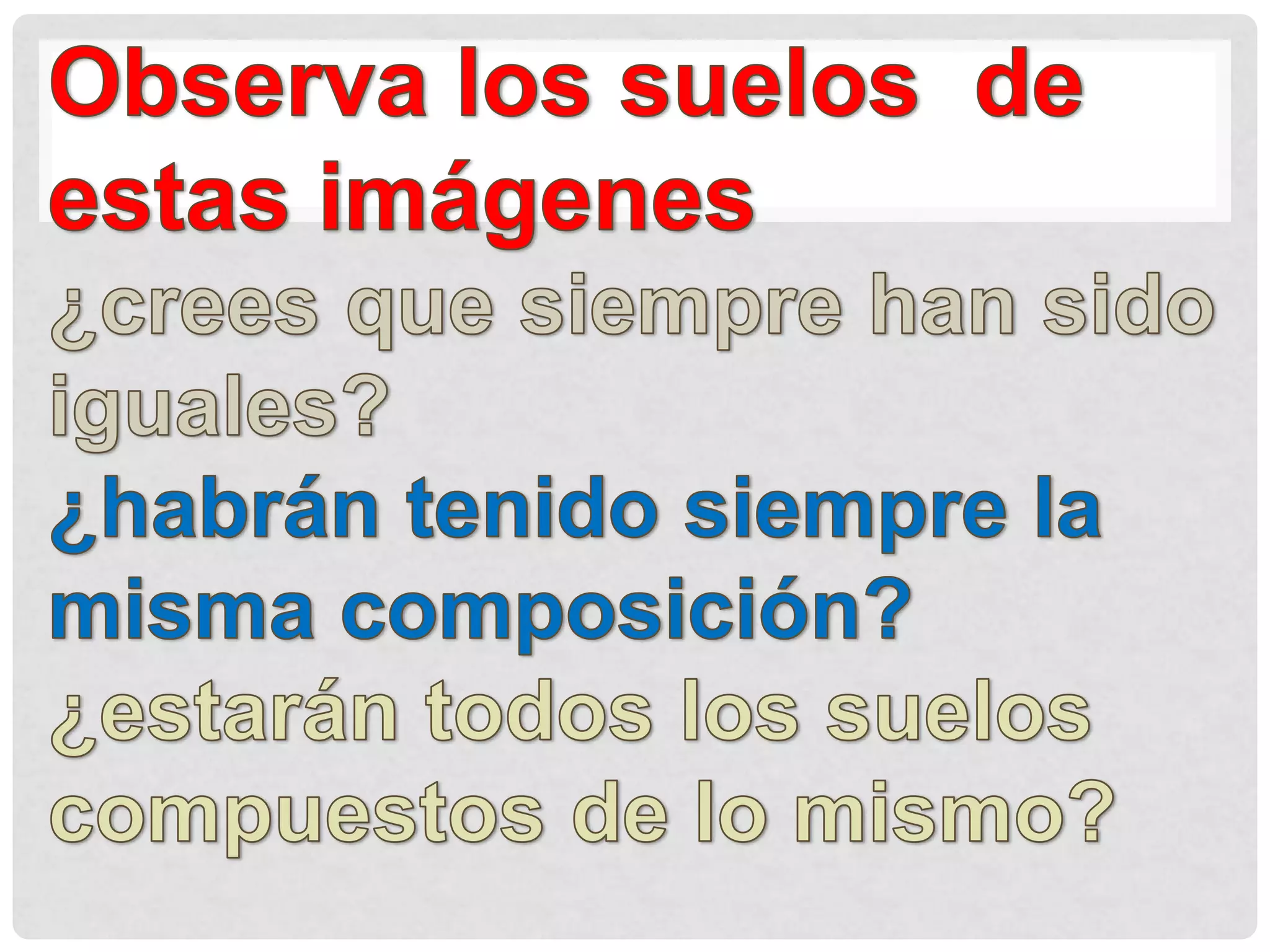 El suelo. ppt | PPT