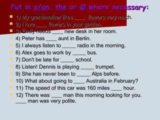 Articles in-english-grammar | PPT