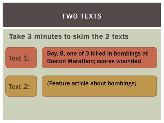 Articles news vs feature | PPTX