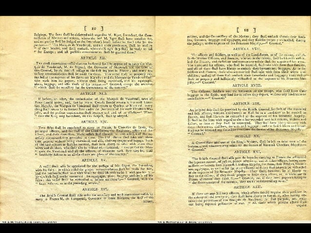 Articles of Capitulation | PPT