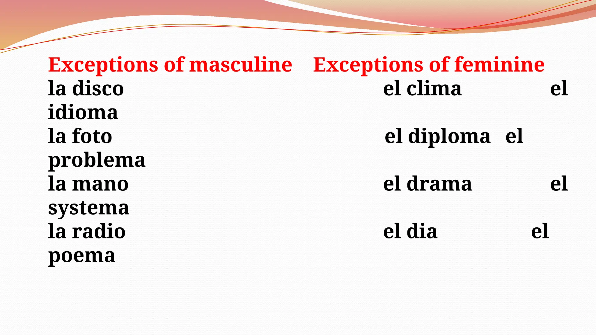 learn spanish grammar nouns and articles | PPT