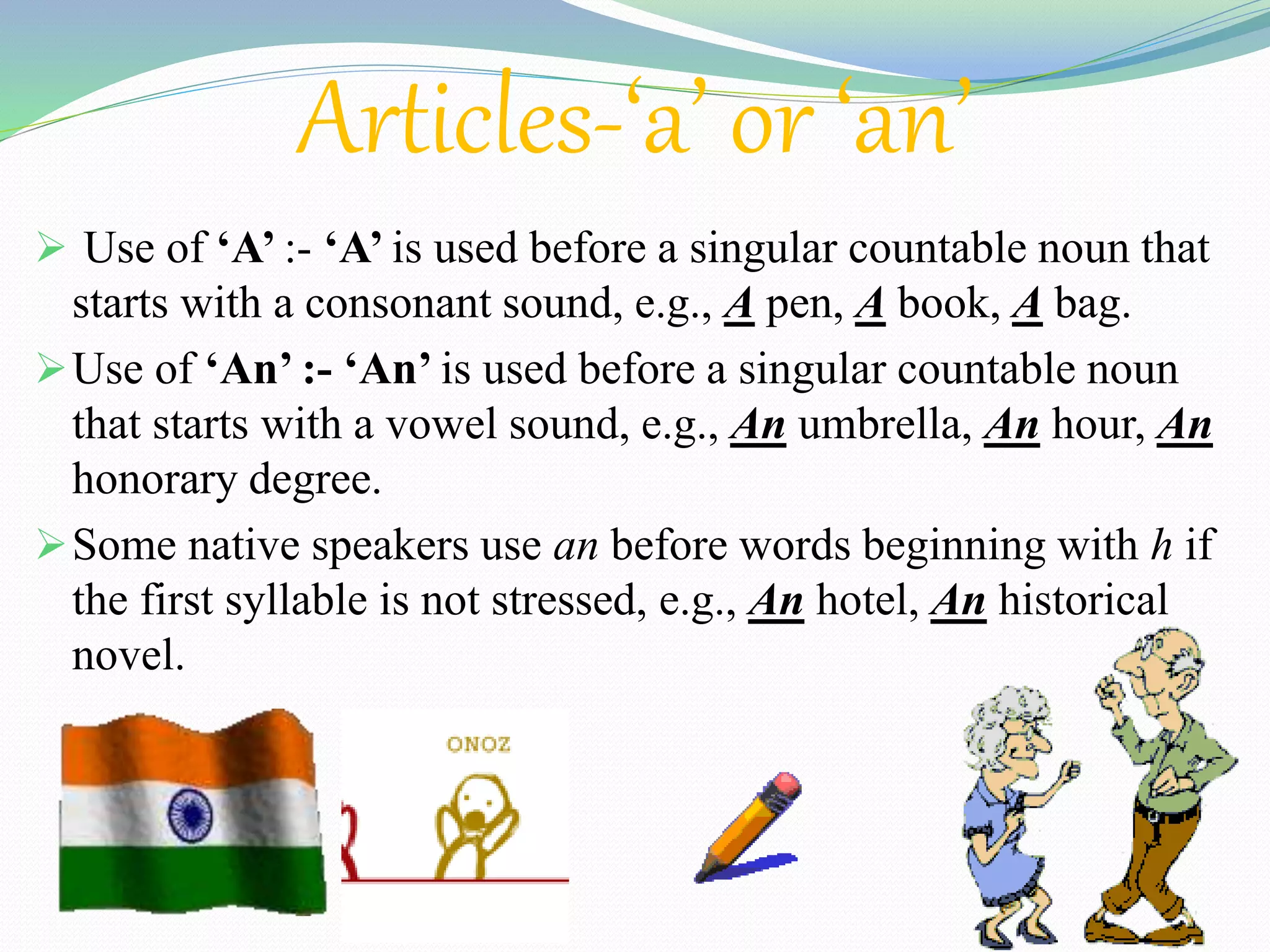 Articles and modals | PPTX