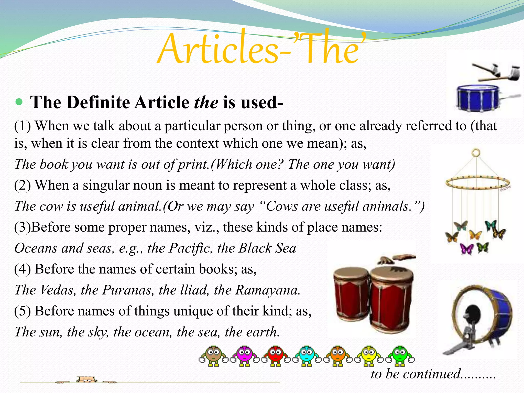 Articles and modals | PPTX