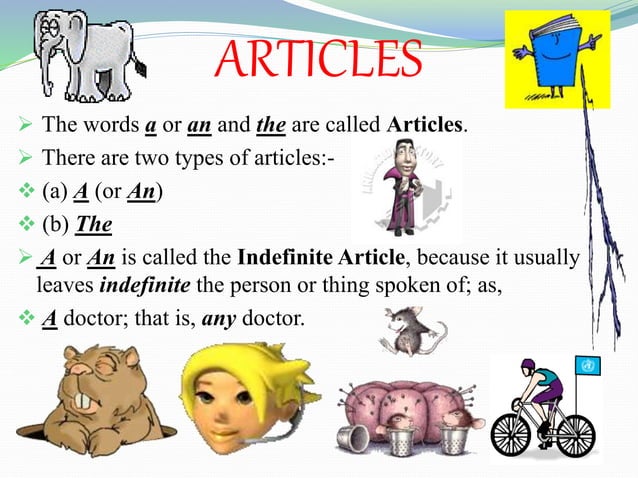 Articles and modals | PPTX